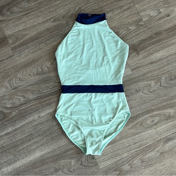 Natalie Dancewear | Tops | Ballet Leotard Natalie Twotone High Neck ...